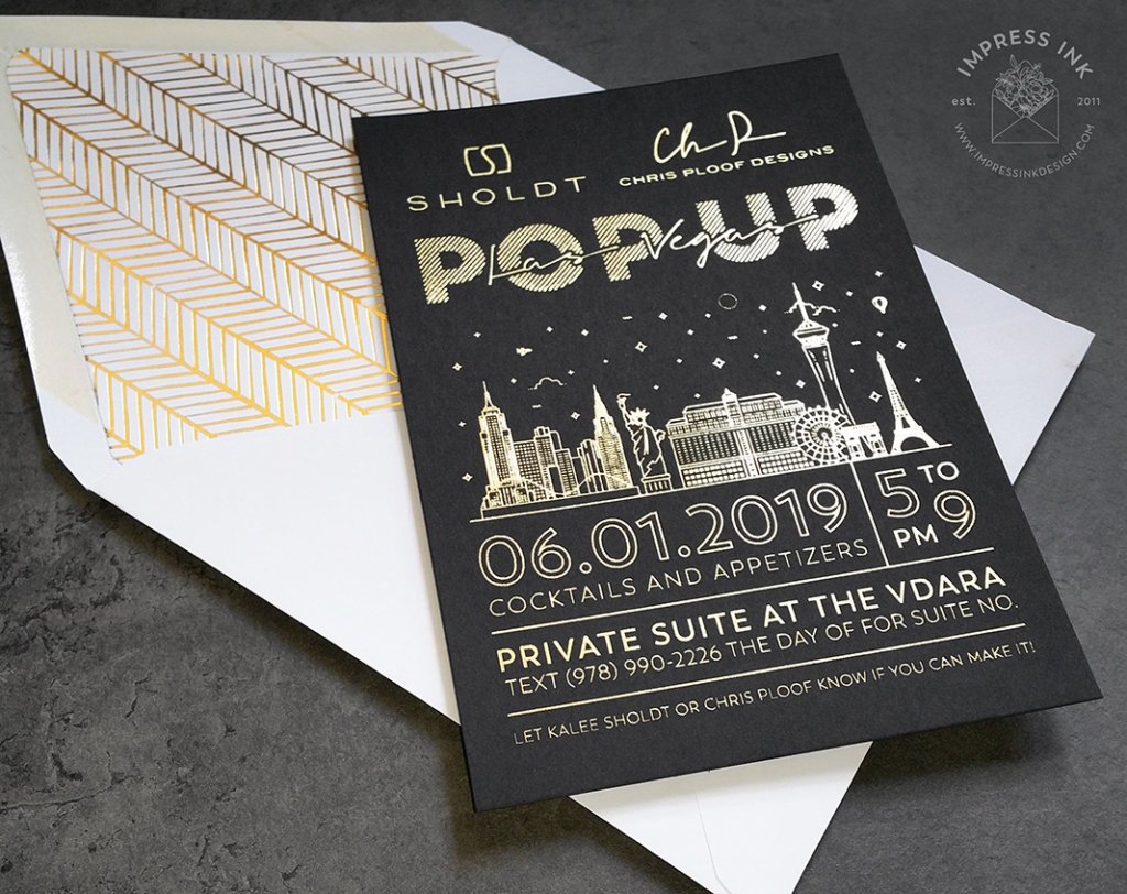 Invitation Gallery - Cityscape ⋆ Impress Ink - Stationery Design Studio